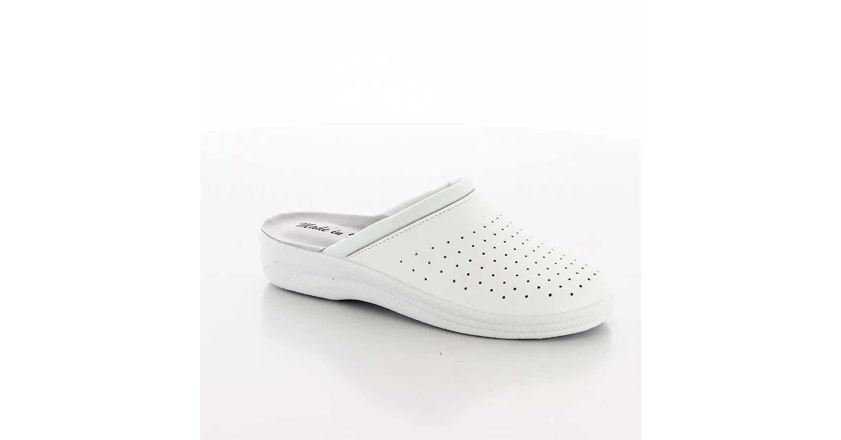 Silva: Női fehér klumpa - Kényelmi papucsok - Egészséges életmód ...