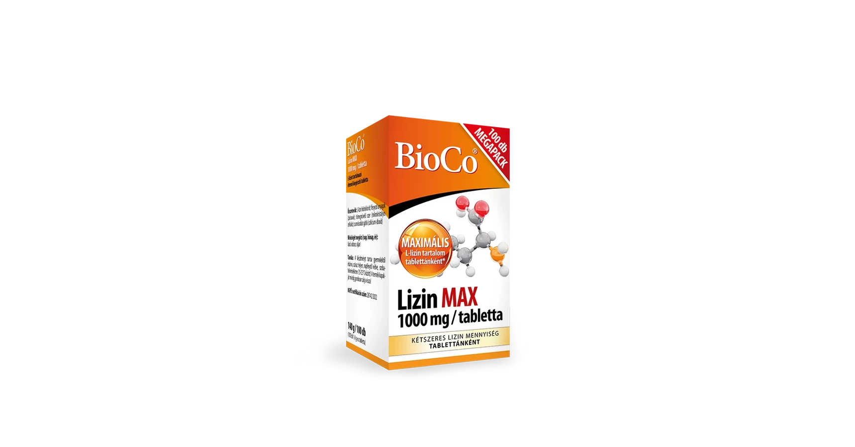 Bioco: Lizin Max 1000 mg - Vitaminok - Egészséges életmód ...